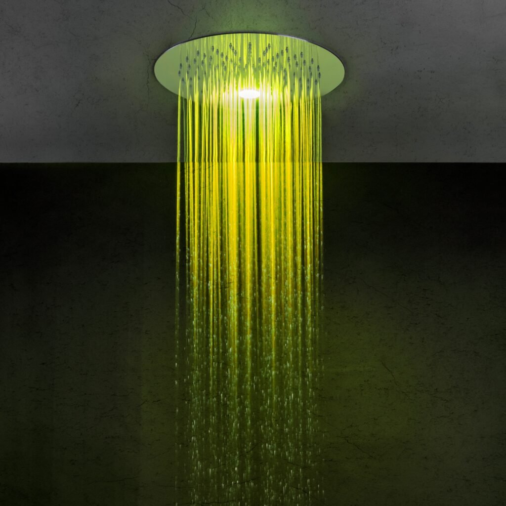 14″ ROUND CHROMOTHERAPY LED LIGHT SHOWER HEADPS ZI-39153 - PSCBATH