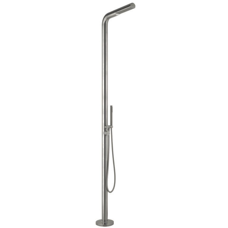 Outdoor shower w. rectang. head & hand showerPS PH-1057 - PSCBATH